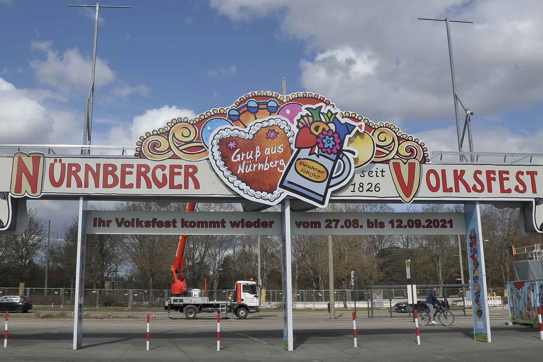 Nürnberger Volksfeste: Symbolische Saisoneröffnung 2021 – ISPFD // IPD