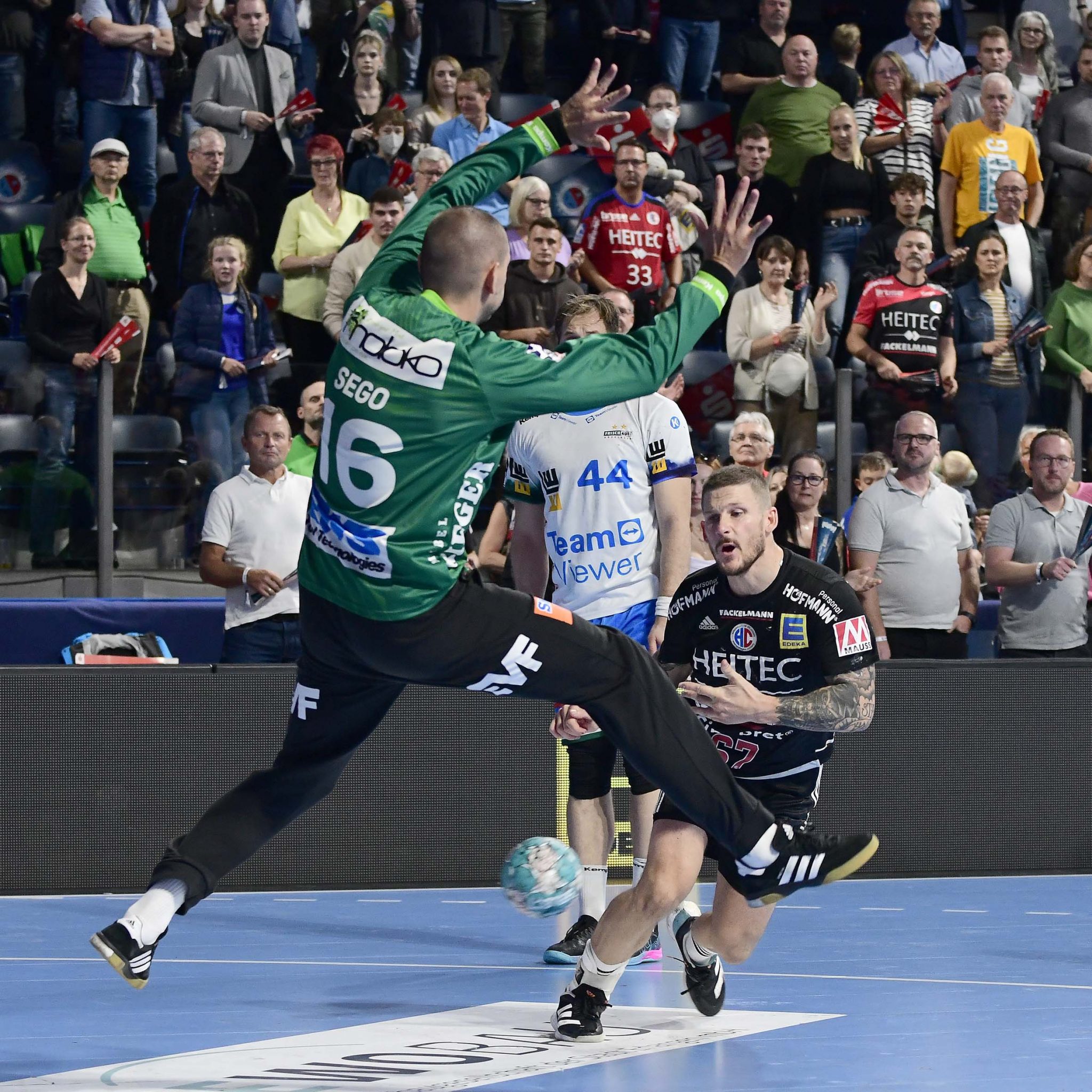 Handball: HC Erlangen – FRISCH AUF! Göppingen 34:28 – ISPFD // IPD