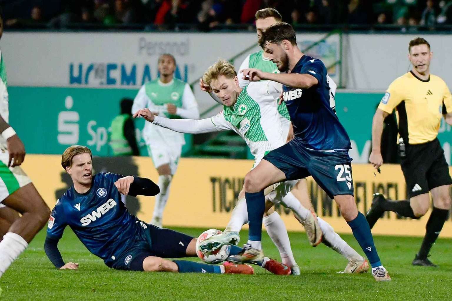 2. Liga: SpVgg. Greuther Fürth – Karlsruher SC 1:4 – ISPFD // IPD