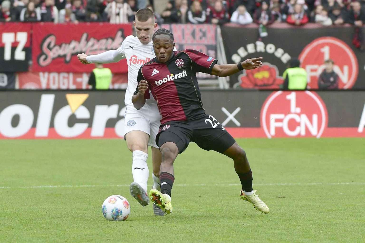 2. Liga: 1. FC Nürnberg – Holstein Kiel 1:1 – ISPFD // IPD